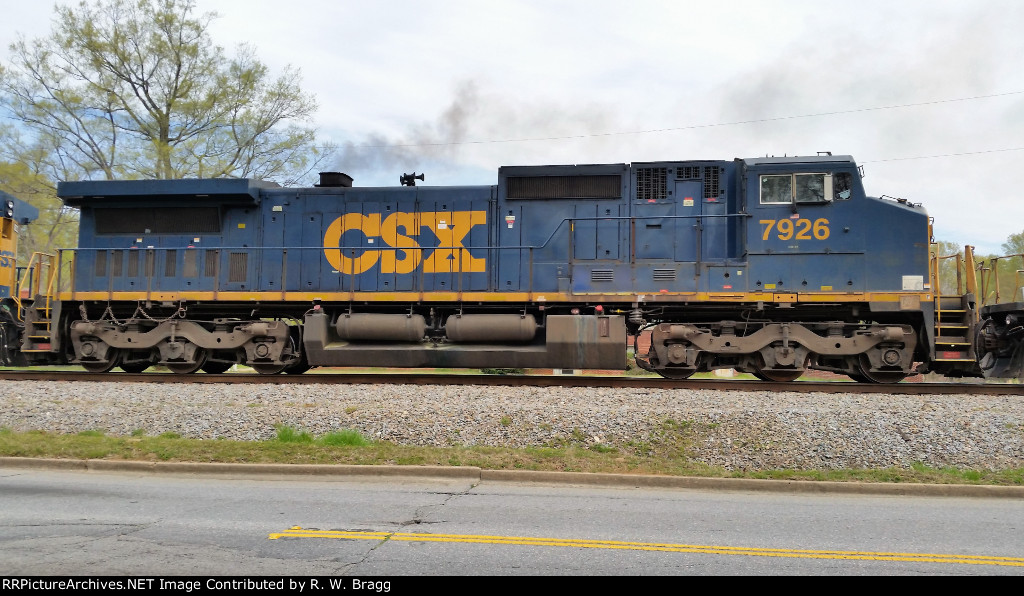 CSX 7926 (C40-8W)